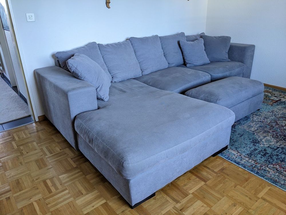 Ecksofa inkl. Hocker | Kaufen auf Ricardo