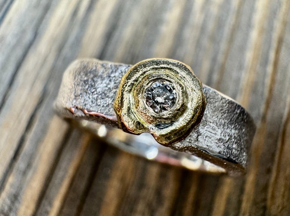 Neuer Ring - Gold - Diamant - Goldschmied - mit Zertifikat! (Neu und originalverpackt) in Jona ...