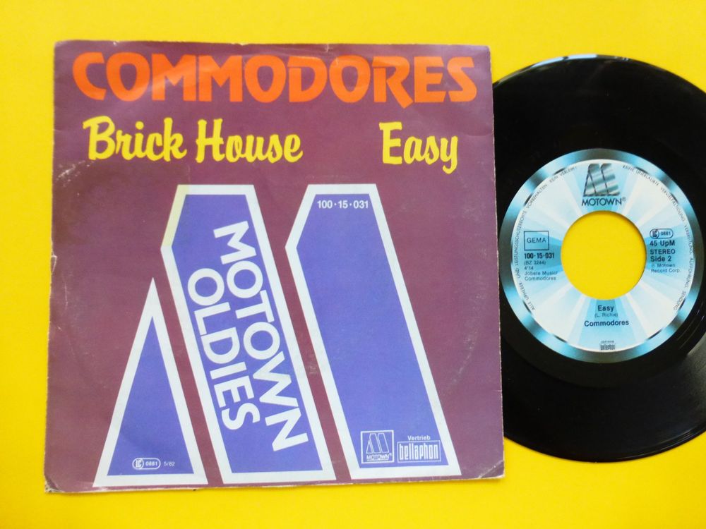 Commodores – Brick House / Easy (Gebraucht) in Zürich für CHF 5 – mit ...
