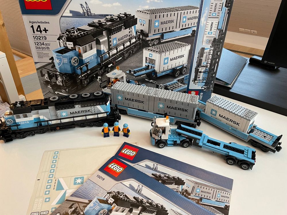 LEGO® 10219 Lego Maersk Container Train 2011 | Kaufen auf Ricardo
