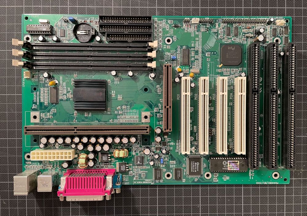 Slot-1 Pentium 2/3 Mainboard QDI P6I440BX (Retro, Intage) (Gebraucht ...