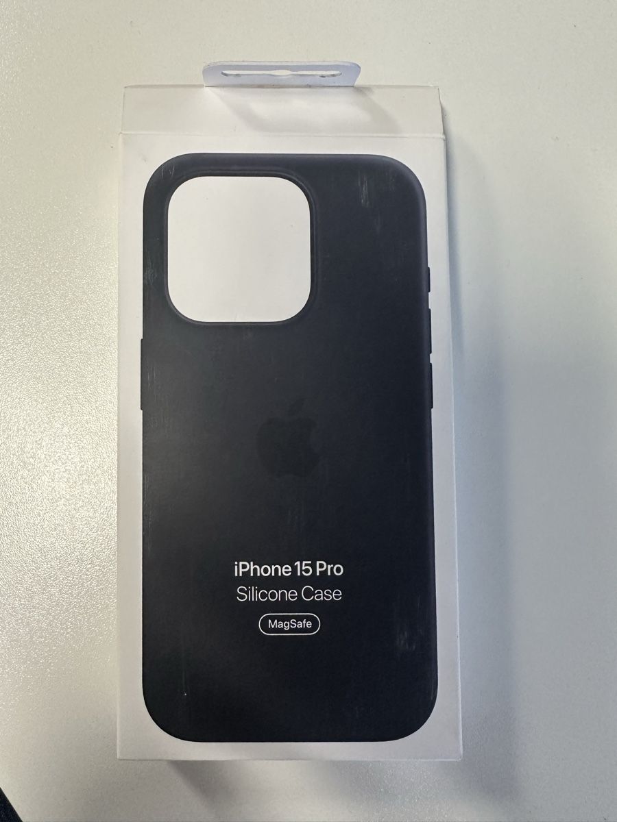 Original Apple iPhone 15 Pro Silikon Case - Schwarz! (54) (Neu und ...
