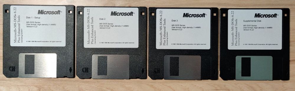 MS-DOS 6.22 Floppy Disk Installation (Gebraucht) in Meyrin für CHF 30 – mit Lieferung auf ...