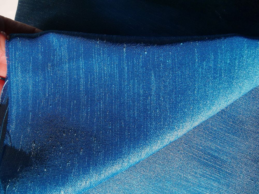 Stoffa blu - fine e scintillante (Neu (gemäss Beschreibung)) in ...