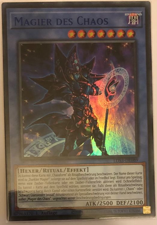 YuGiOh Magier des Chaos | Kaufen auf Ricardo