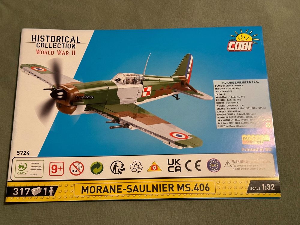 Cobi 5724 Morane-Saulnier MS.406 (Gebraucht) in Zürich für CHF 12 – mit ...