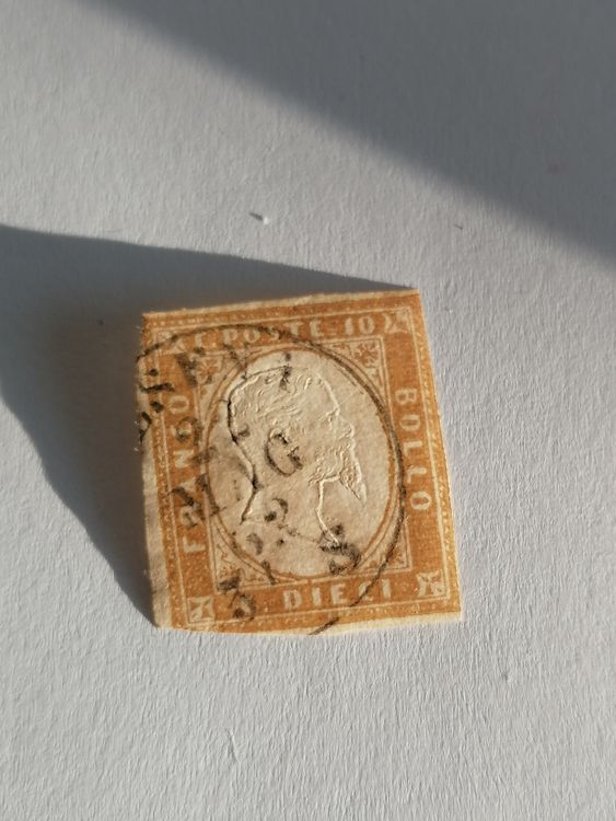 Alt Italien Sardinien Franco Bollo 1862, 10 Cent | Kaufen auf Ricardo