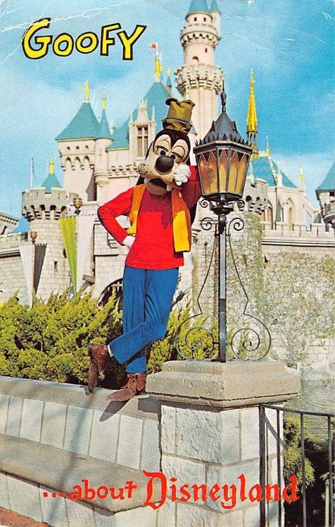 GOOFY - alte Postkarte EXOTISCHES MOTIV (Gebraucht) in Lufingen für CHF ...