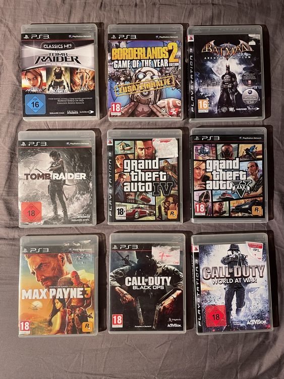 9 PS3-Games (Gebraucht) in Bern für CHF 14 – mit Lieferung auf Ricardo ...