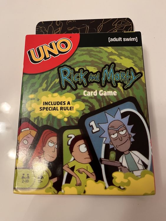 UNO Kartenspiel Spiel Rick and Morty Special Edition (Neu und ...