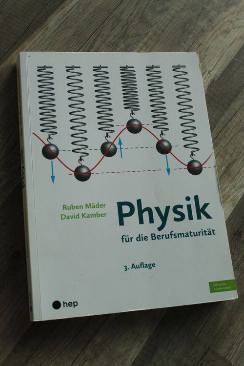 Physik Berufsmaturität, 3. Auflage, guter Zustand (Gebraucht) in Luzern für CHF 20 – mit ...