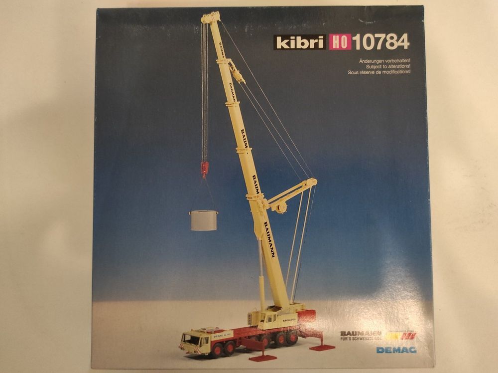 Autokran DEMAG HC 665 mit Superlift-Einrichtung, Kibri H0 (Neu und ...