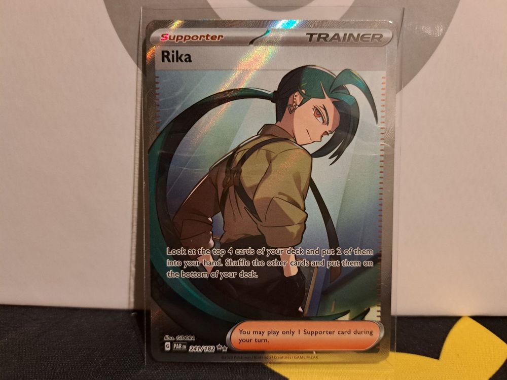 RIKA FULLART PARADOX RIFT POKEMON KARTE 241/182 (D'occasion) à ...