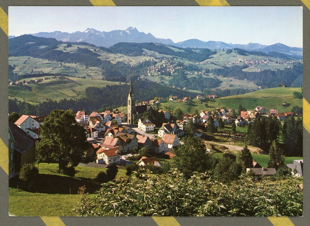 AK col Rehetobel AR Sicht zum Alpstein ≈ 1990 (Gebraucht) in Basel für CHF 2.5 – mit Lieferung ...