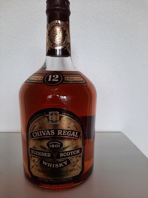 Whisky Chivas Regal 12y Originalabf. 60er Jahre, 1 Gallone | Kaufen auf ...