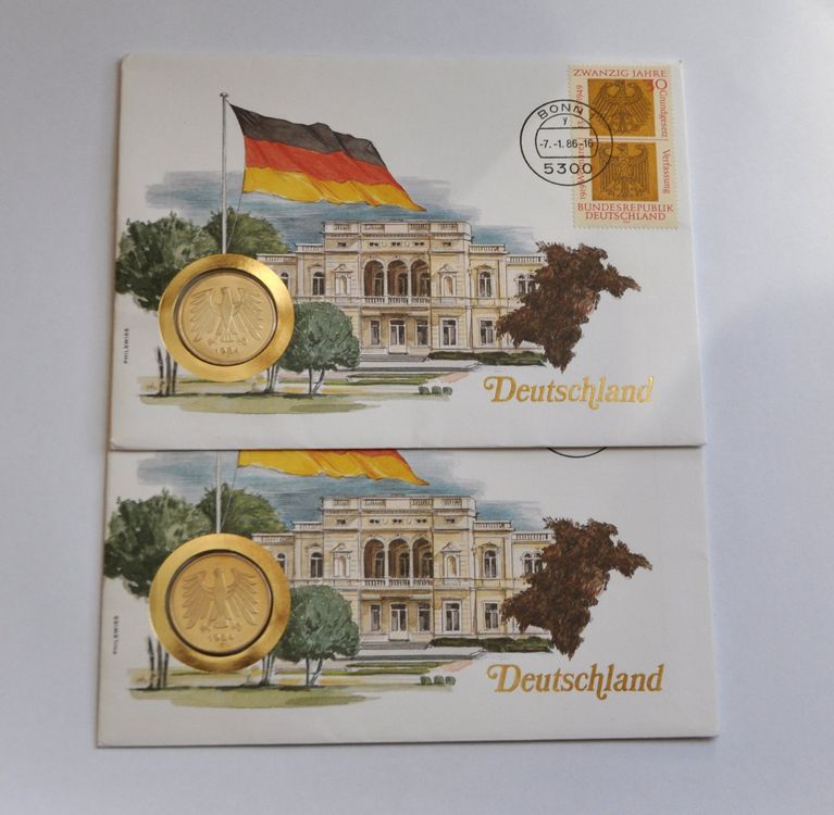 Münzbrief Deutschland 5 DM (Neu und originalverpackt) in Andwil TG für CHF 9.8 – mit Lieferung ...