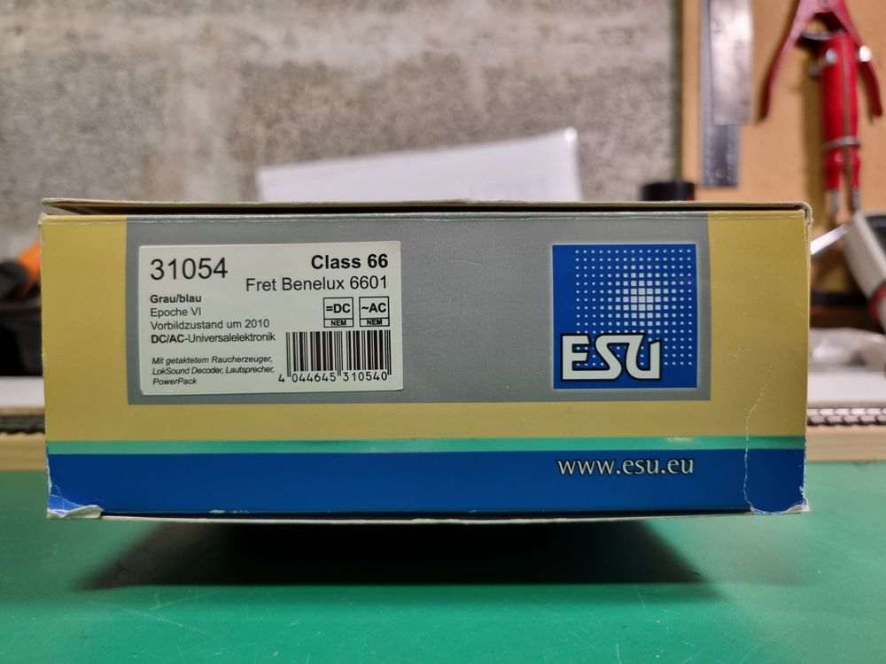 ESU 31054 loc.diesel Class 66 SNCF/SNCB digital sound AC-DC (Neu ...
