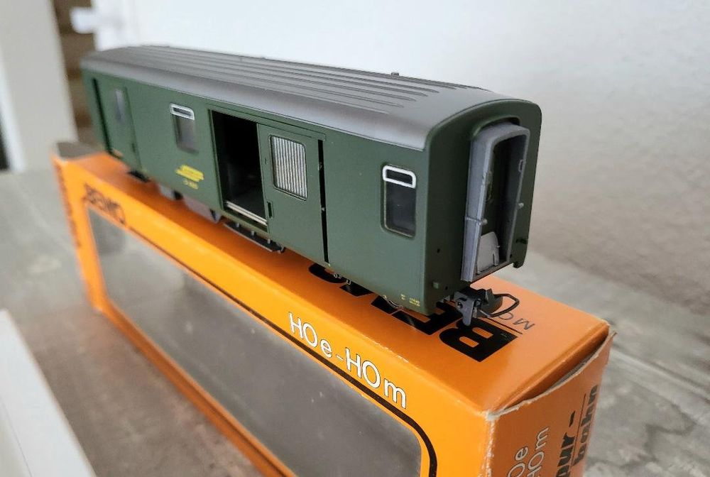 Bemo H0m RhB Gepäckwagen 3269 101 D 4210 orange OVP (Neu (gemäss ...