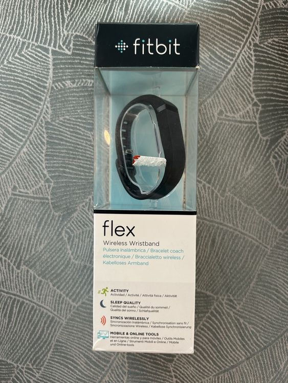 Fitbit Flex Fitness Tracker, Activity Tracker, schwarz (Gebraucht) in Grellingen für CHF 1 – mit ...