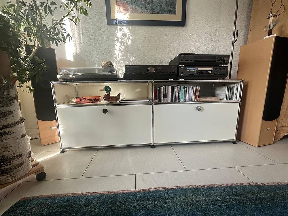 USM Haller Sideboard Weiss (Gebraucht) in Dübendorf für CHF 900 – nur Abholung auf Ricardo kaufen