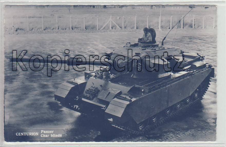 AK Militär Schweiz, Panzer Centurion | Kaufen auf Ricardo
