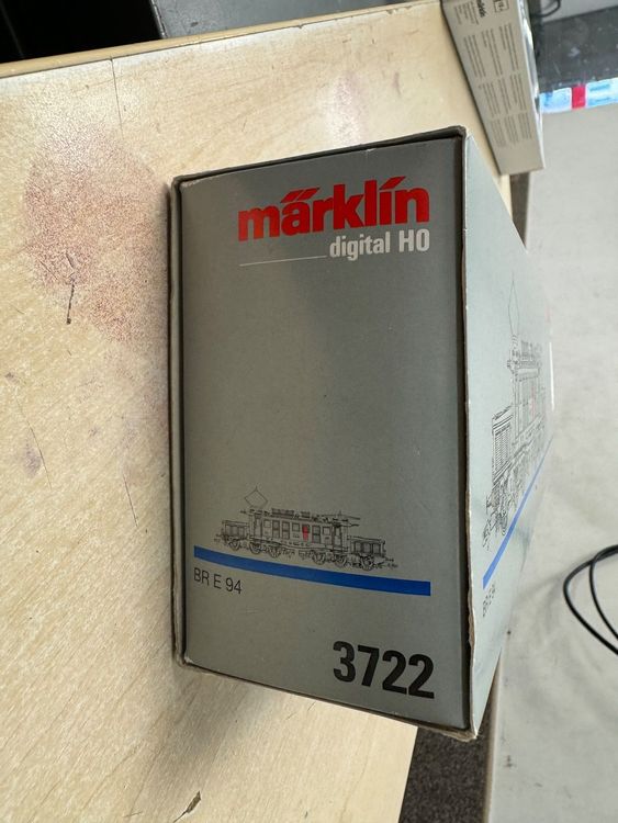 Märklin 3722 E-Lok E 94 H0 WS Digital mit OVP (Gebraucht) in Kehrsatz ...