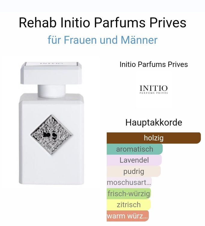 Initio Rehab 5ml Abfüllung Extrait de Parfum unisex | Kaufen auf Ricardo