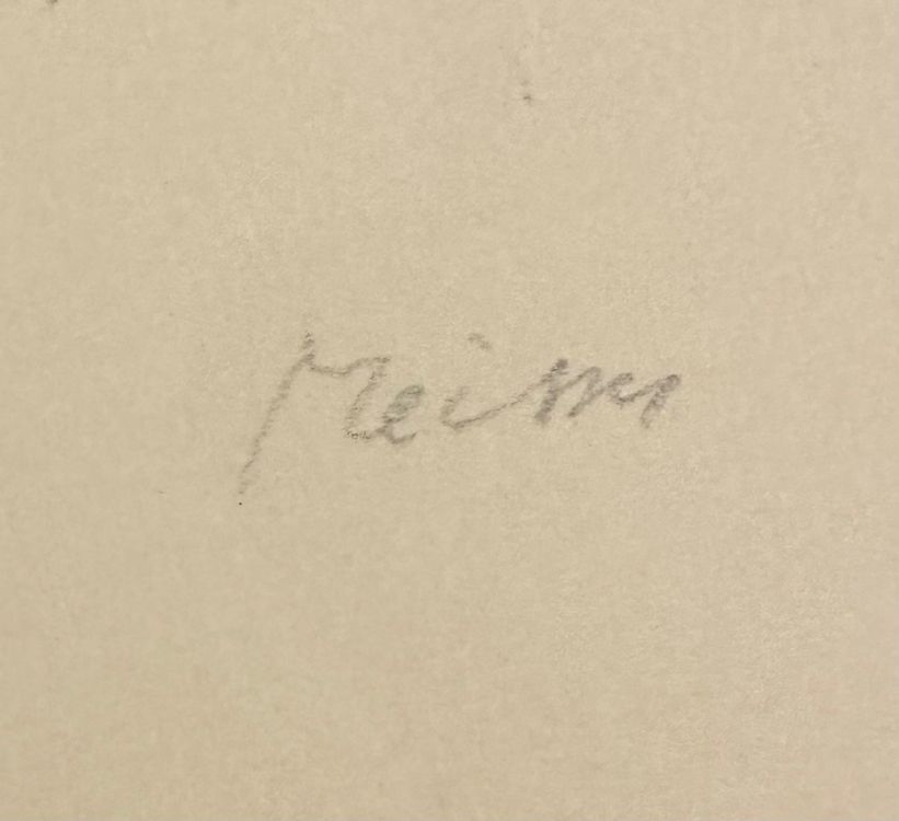 Leonhard Meisser (1902-1977) Litho Handsig (Gebraucht) in Hochdorf für CHF 10 – mit Lieferung ...