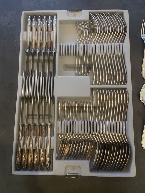 Homag 90 Tafelsilber, Besteckset Vintage 90 Teile (Neu (gemäss ...