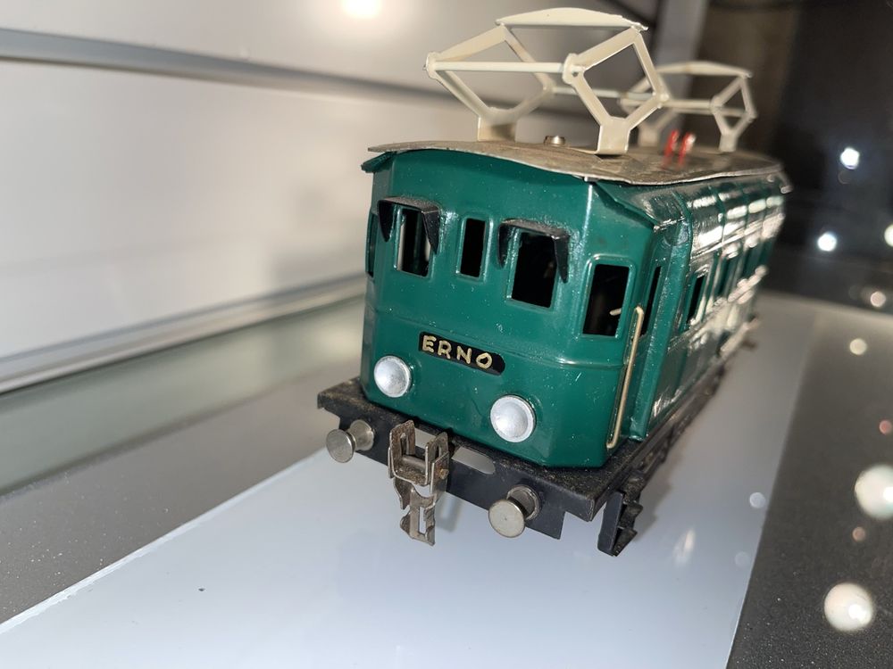 Erno Spur 0 Lokomotive mit Uhrwerkantrieb Antik Sammlerstück (Gebraucht ...