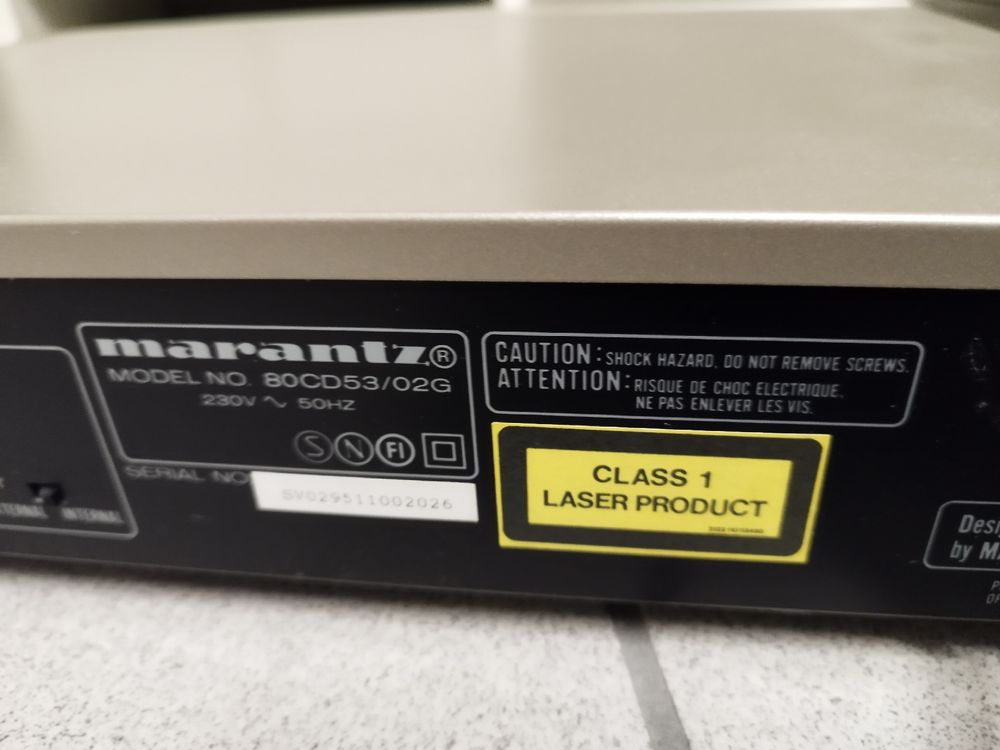 Marantz CD-53 Stereo Compact Disc Player (1993-95) (Gebraucht) in ...