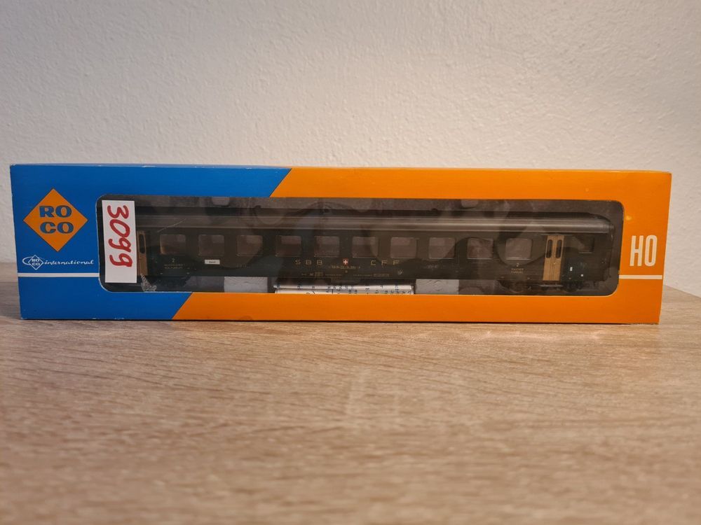 Roco 4238A Personenwagen 2.Kl SBB H0 (1) (D'occasion) à St-Aubin-Sauges ...