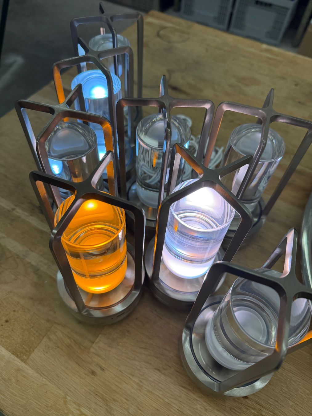 Japanese LED Tischleuchten Kyagi ( Set - 10 Stück ) (Neu (gemäss ...