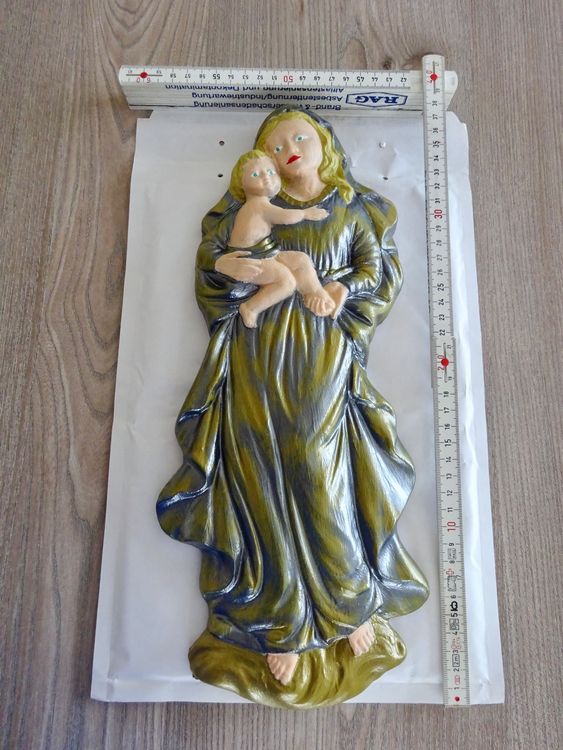 Bozner Madonna mit Jesuskind im Barock-Stil ( Handarbeit ) ! (Neu und originalverpackt) in ...