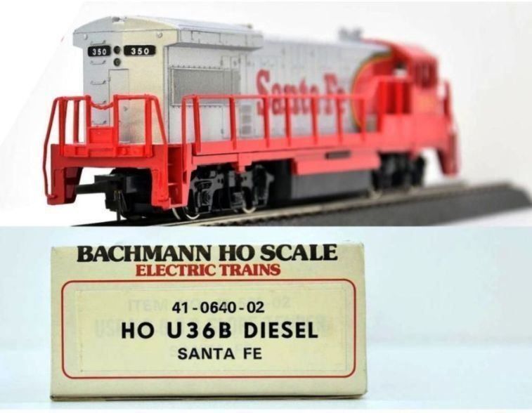 Bachmann H0 GE U36B Santa Fe Diesellok mit Frontlicht, DC | Kaufen auf ...