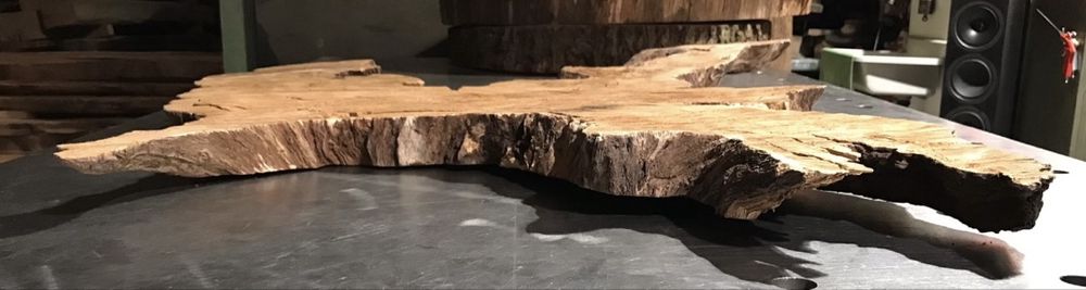 Eiche, Baumscheibe, Wurzelscheibe, Massivholz, Holz, Tisch (Neu (gemäss Beschreibung)) in Meggen ...