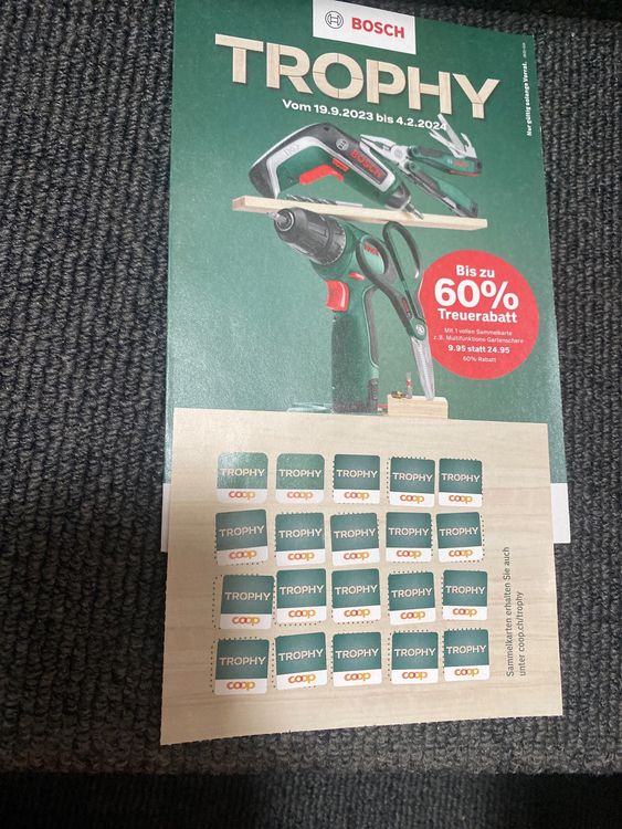 COOP/JUMBO *BOSCH TROPHY* SAMMELMÄRKLI / 20 Märkli | Kaufen auf Ricardo