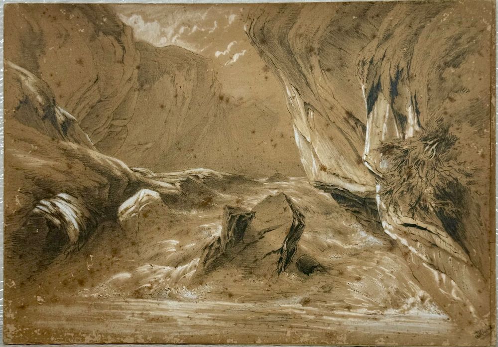 J.Kippel La Campagne Mischtechnik-Zeichnung Signiert (Gebraucht) in Root für CHF 10 – mit ...