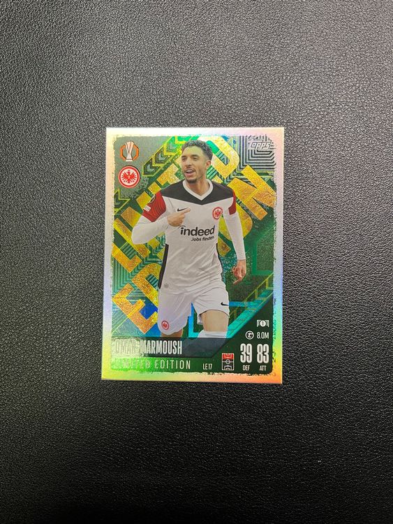 Topps Match Attax 2024/25 Limited Edition Omar Marmoush LE17 (Neu (gemäss Beschreibung)) in ...
