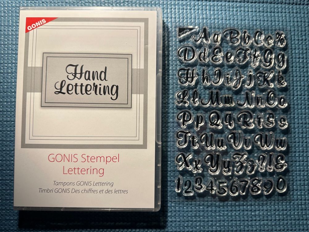 Gonis Silikonstempel Handlettering (Gebraucht) in Neuenegg für CHF 10 – mit Lieferung auf ...