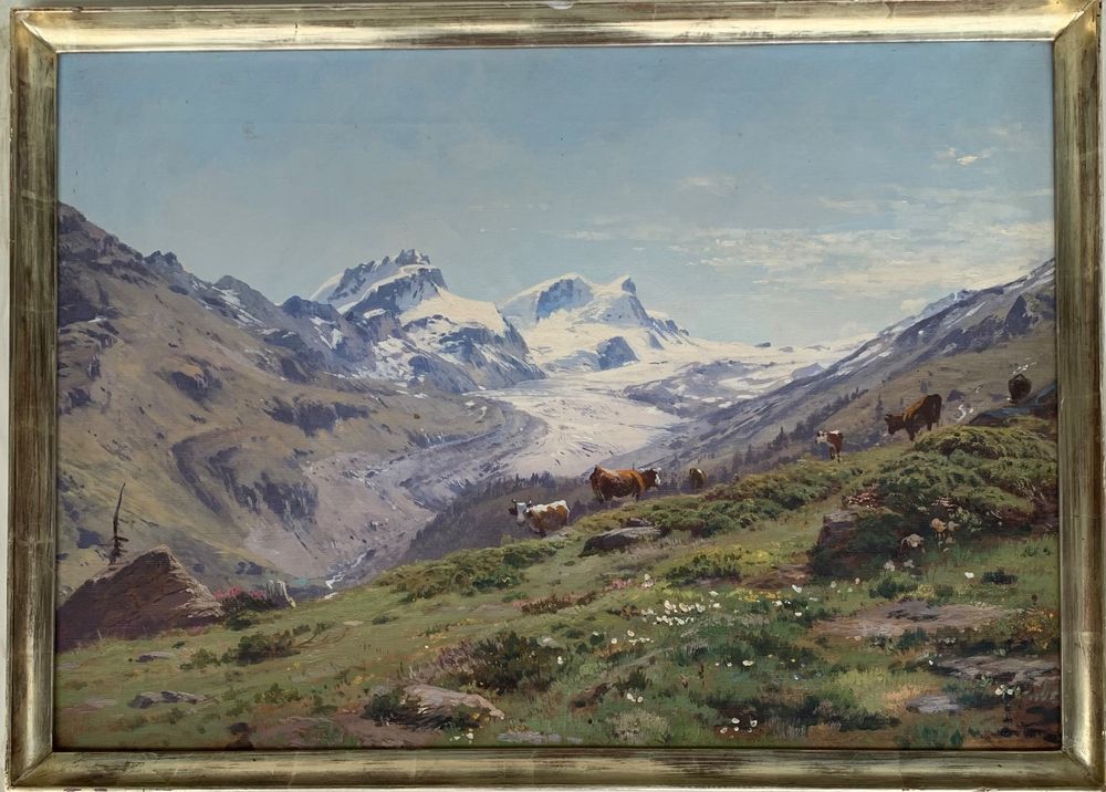 Johann Joseph Geisser (1824-1894) Gemälde (Gebraucht) in Root für CHF ...