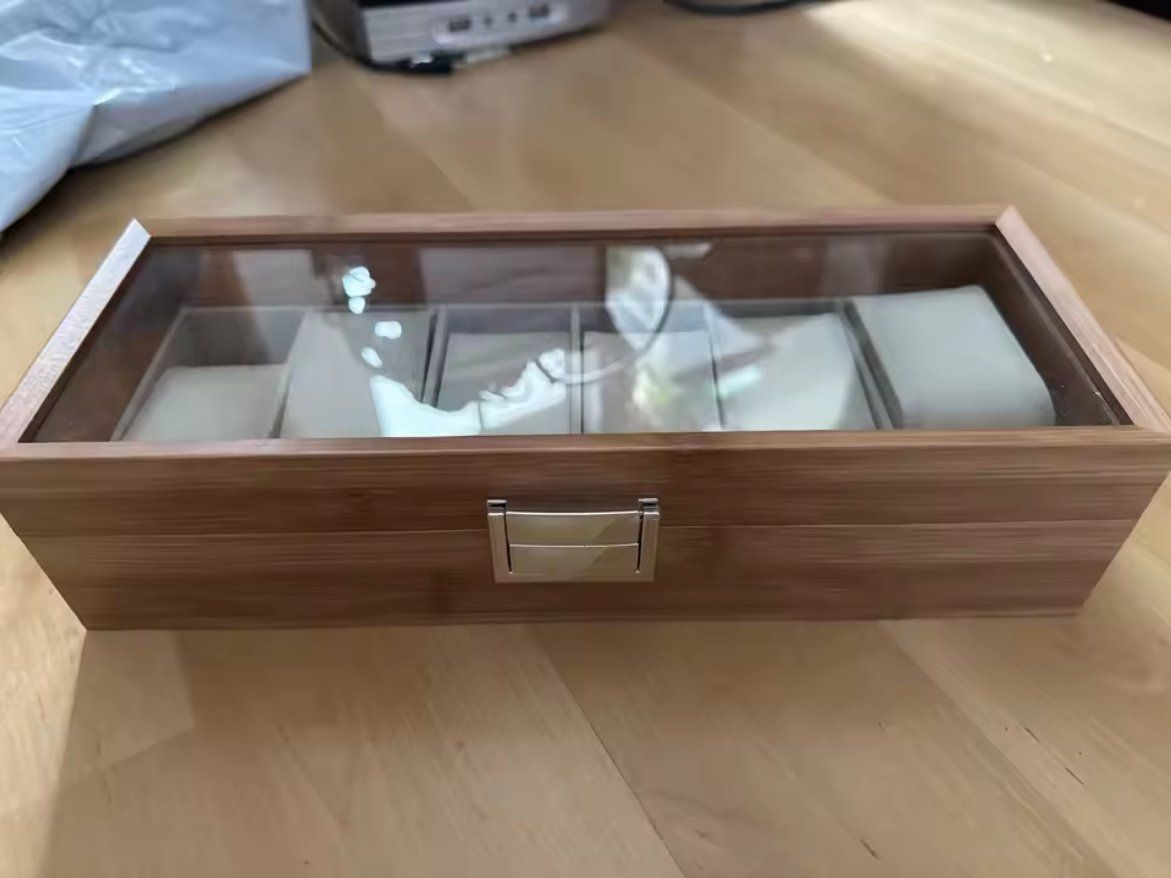 Embers Uhrenbox aus Bambus - Boite à montres en bamboo (Neu und ...