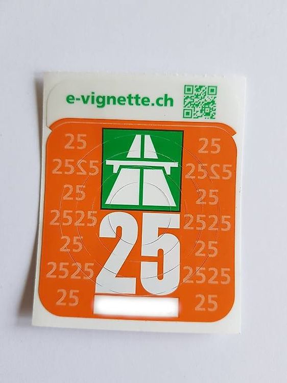 Autobahnvignette 2025 Schweiz - Neu & Ungebraucht (Neu und originalverpackt) in Thal für CHF 37 ...