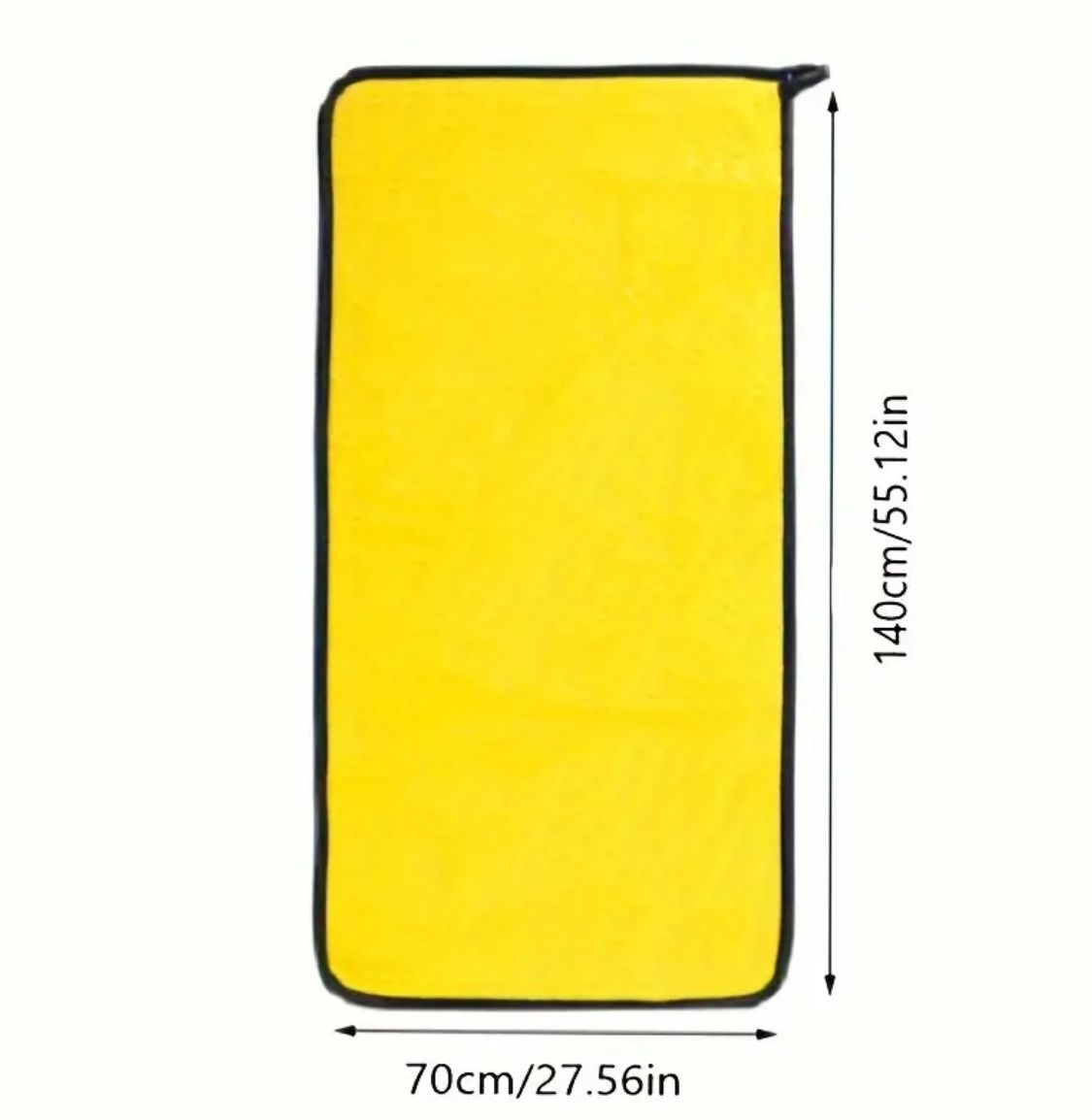 Mikrofaser Auto Trockentuch 2-seitig, 140x70cm neu ovp (Neu und ...