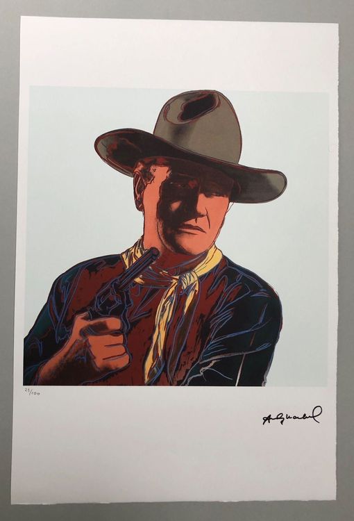 Andy Warhol: John Wayne 23/100 | Kaufen auf Ricardo