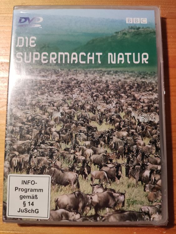 BBC Dokumentation - Die Supermacht Natur (DVD) NEU und OVP (Neu und ...