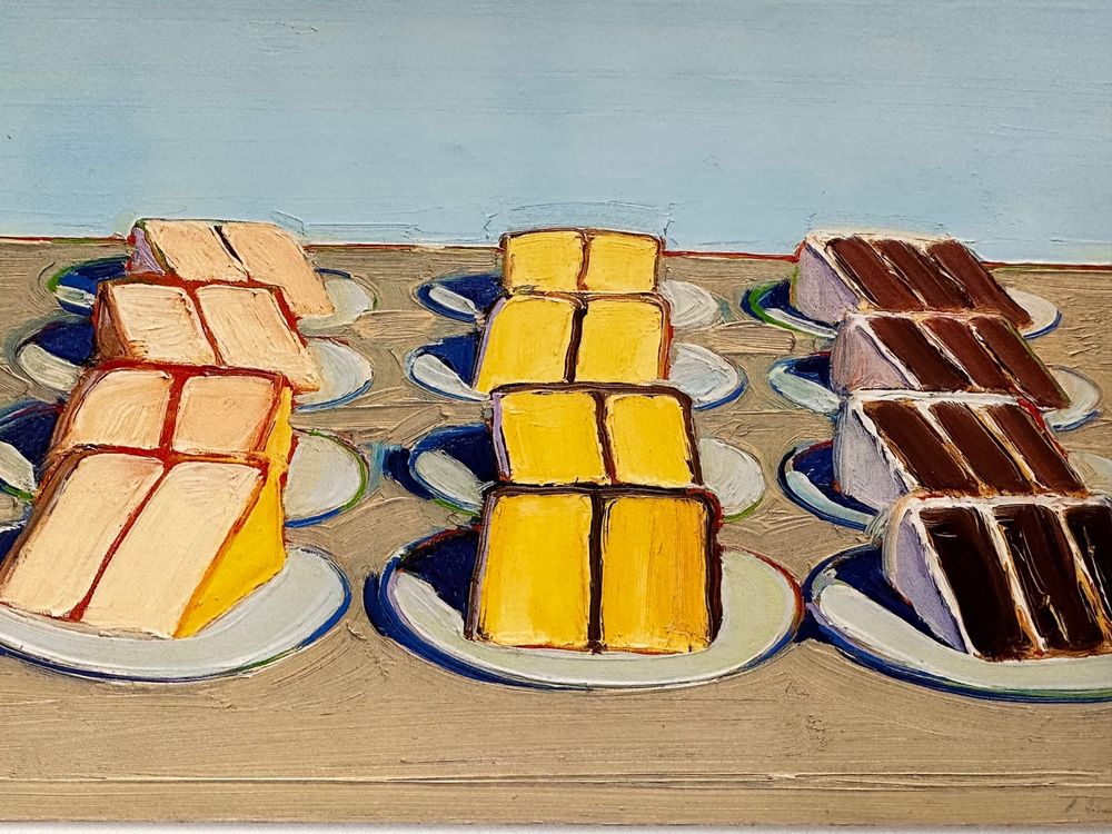 Wayne Thiebaud: Cake Rows Pop Art Print (Neu (gemäss Beschreibung)) in ...