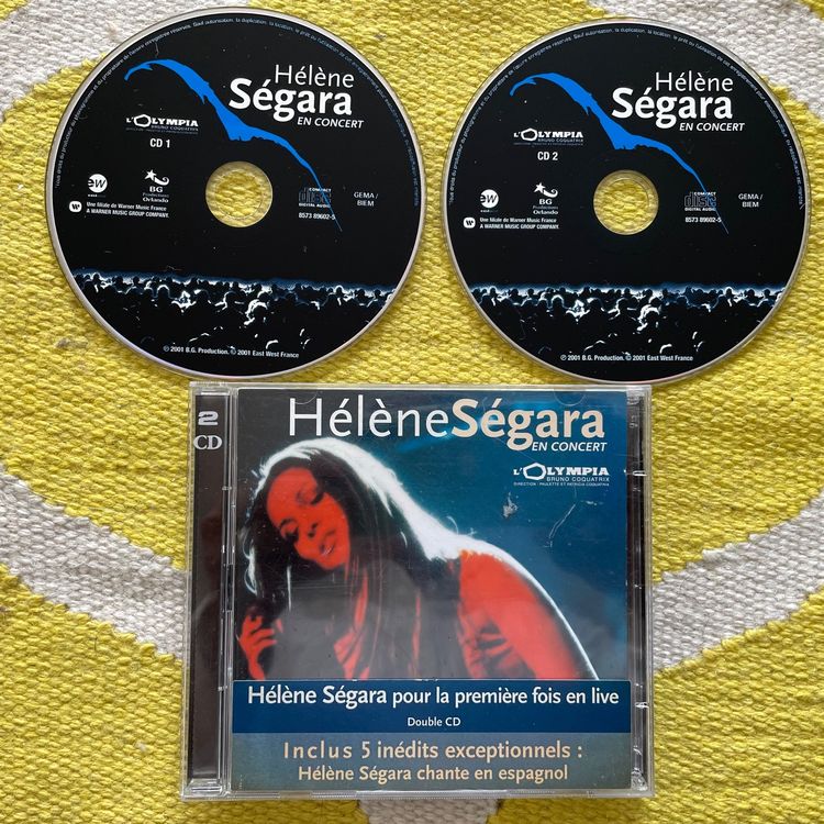HÉLÈNE SÉGARA-2CD CONCERT A L‘OLYMPIA | Kaufen auf Ricardo