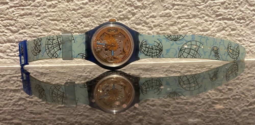 Original Swatch Automatik (SAN101), Mappamondo, 1993 | Kaufen auf Ricardo