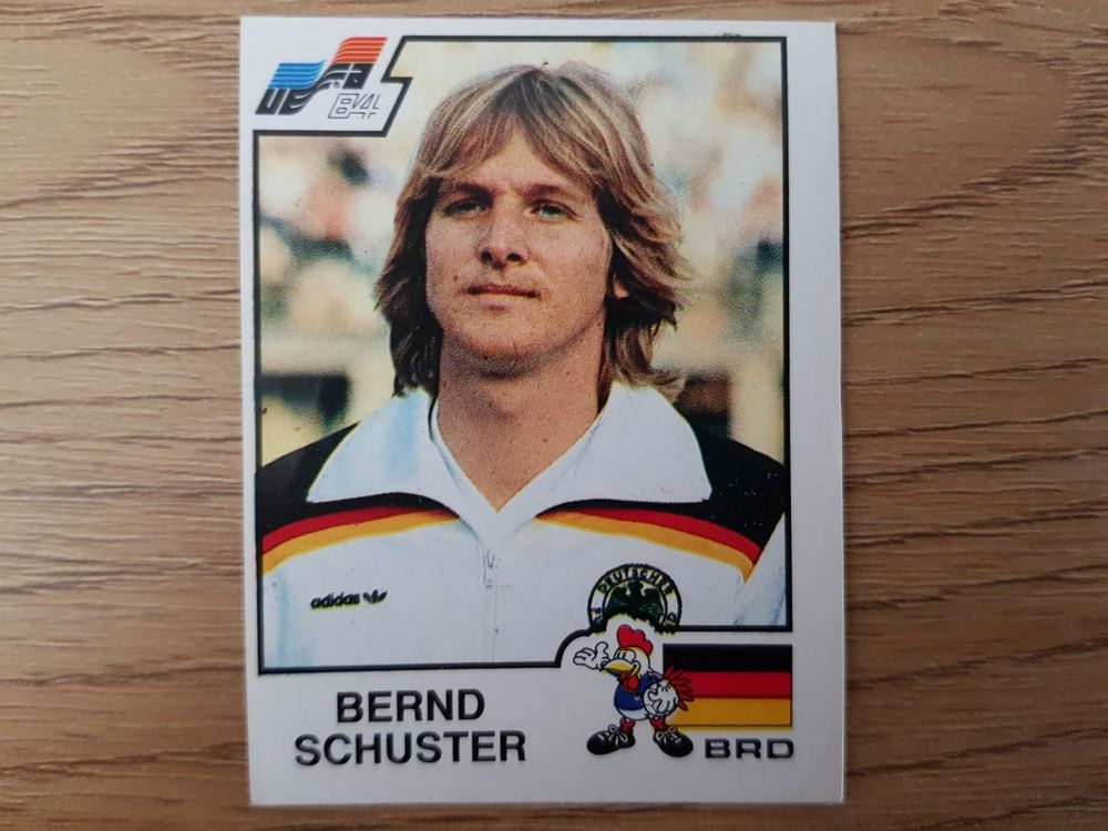 Panini Sticker BERND SCHUSTER EURO France 84 (Gebraucht) in Nürensdorf ...